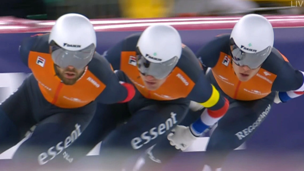 Nederland pakt brons op ploegenachtervolging en is zeker van olympisch ...